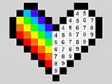 Diamond Color by Numbers - Two Player Games